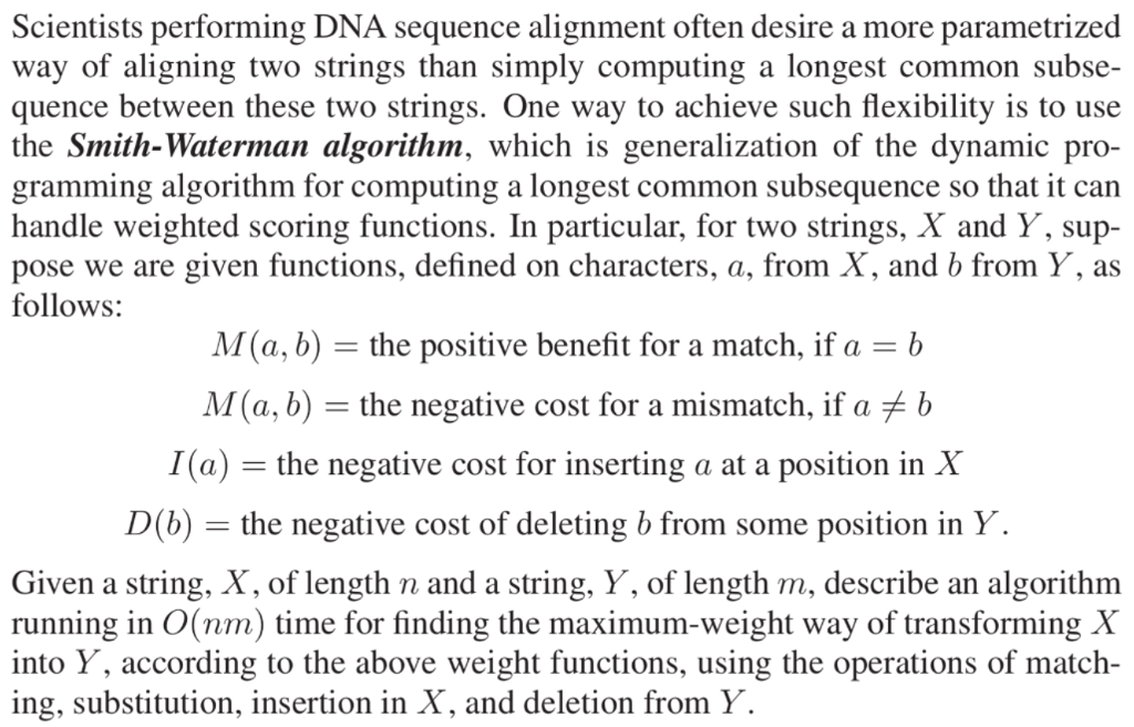Scientists performing DNA sequence alignment often | Chegg.com
