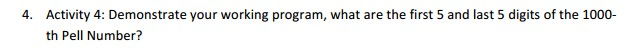 Solved 4. Activity 4: Demonstrate your working program, what | Chegg.com