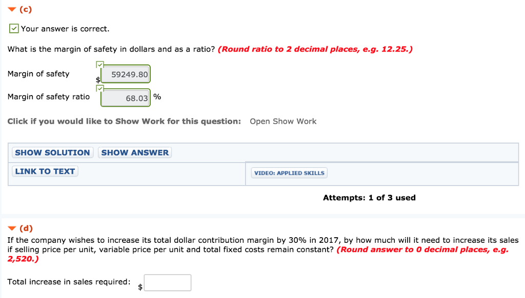 Solved Exercise 18-17 (Part Level Submission) Felde Bucket | Chegg.com