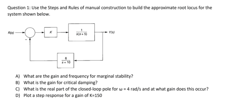 Solved Question 1: Use the Steps and Rules of manual | Chegg.com