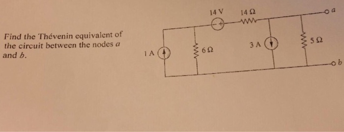 Solved Find the Thevenin equivalent. If someone could show | Chegg.com