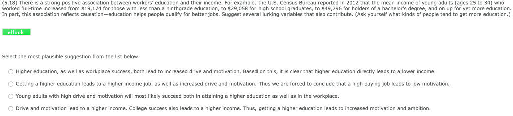Solved There is a strong positive association between | Chegg.com