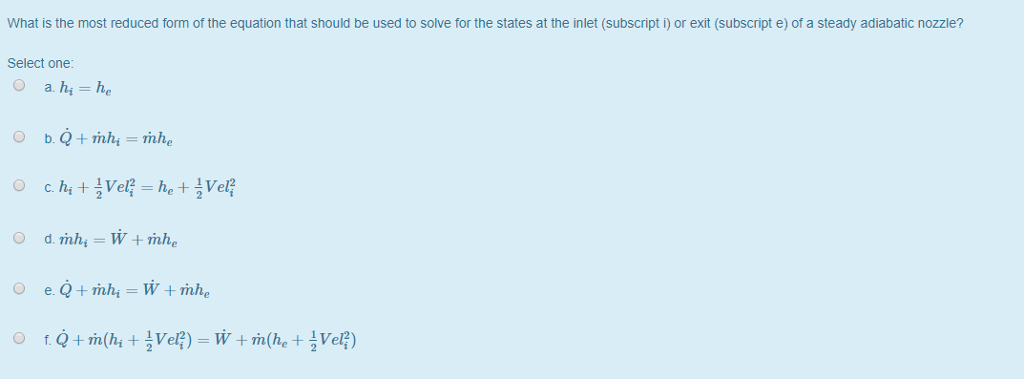 Solved What is the most reduced form of the equation that | Chegg.com