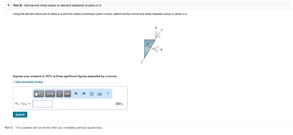 Solved Learning Goal: To use fundamental geometric and | Chegg.com