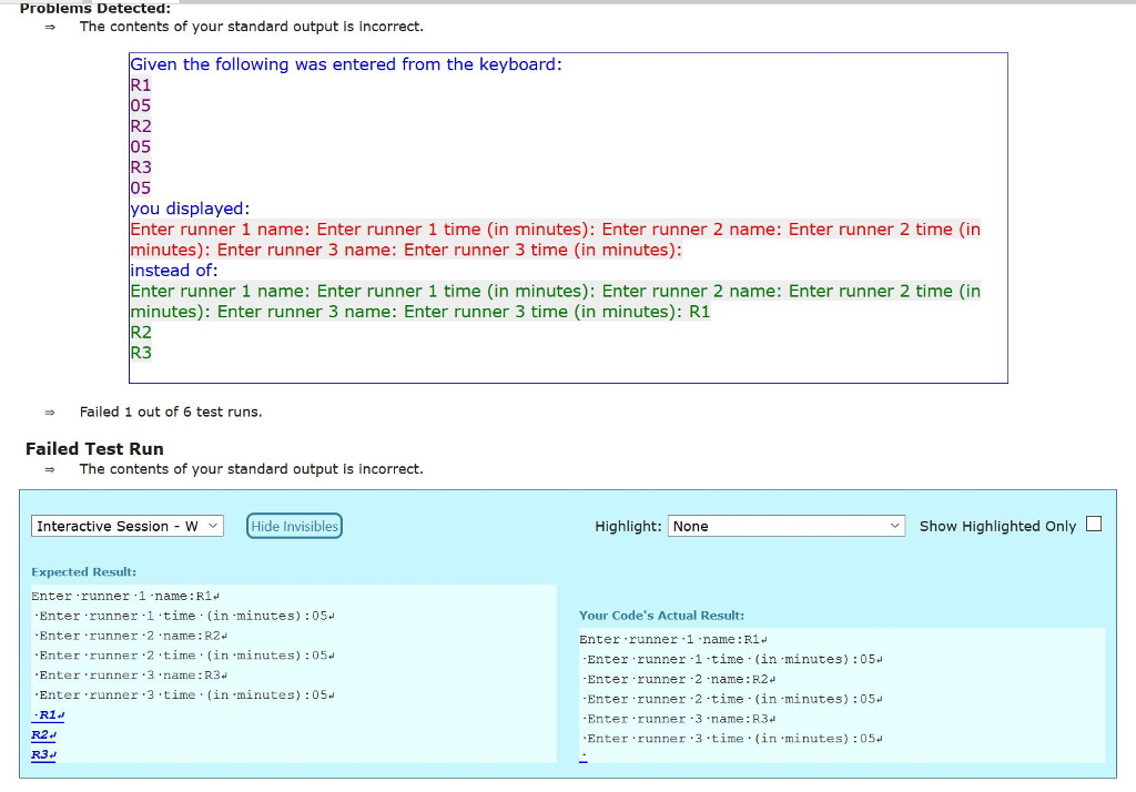 Solved I am having a tough time trying to get this code to | Chegg.com