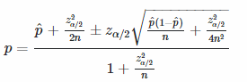 Solved How do I derive the Wilson Score Interval? I am | Chegg.com