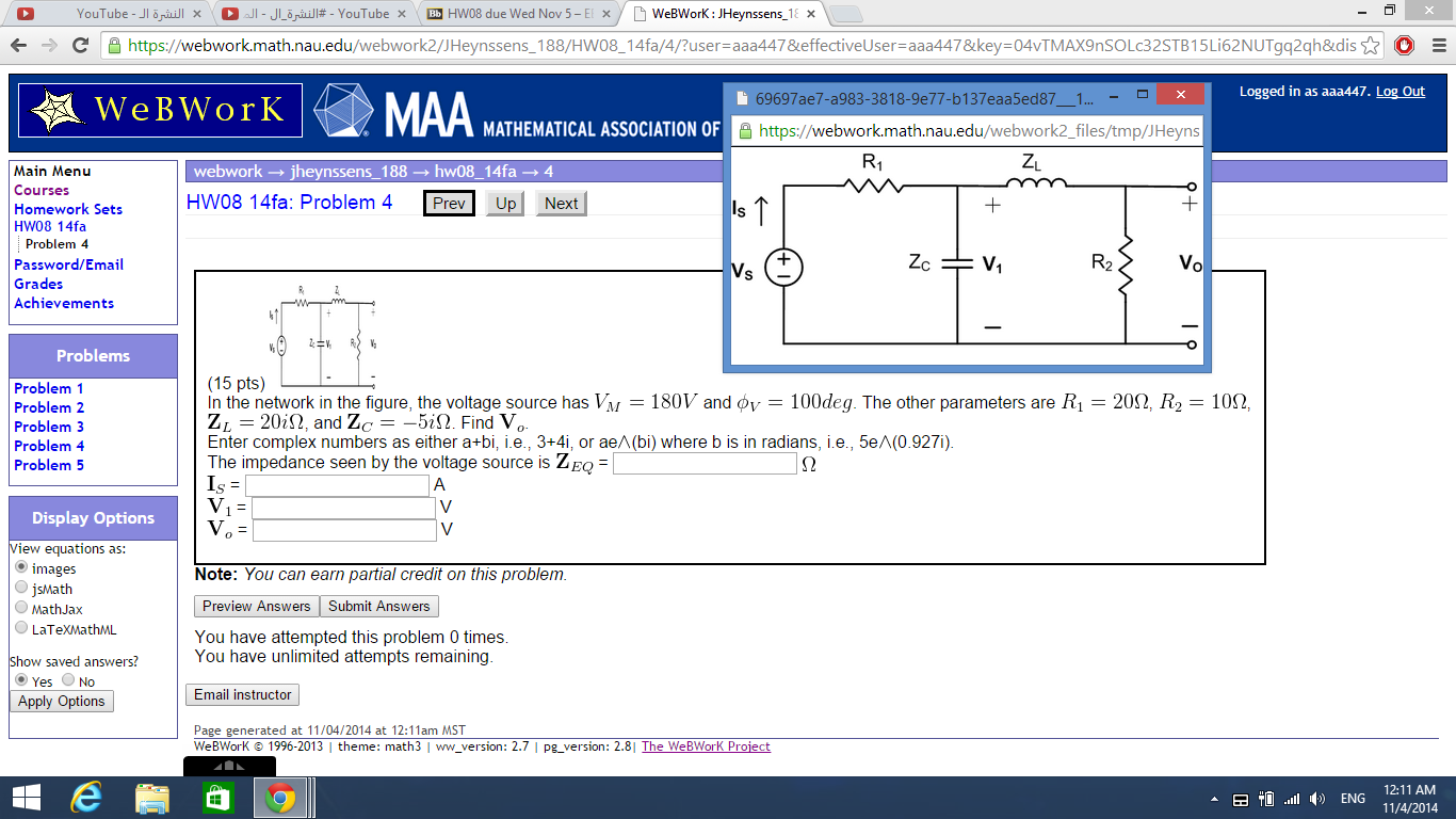 Solved WeBWorK Hey x C e https://webwork.math.nau.edu | Chegg.com