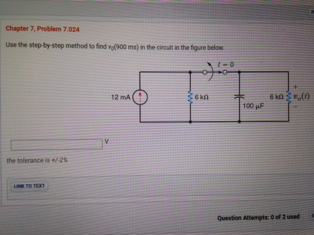 Solved Chapter 7, Problem 7:021 Use the step-by step method | Chegg.com