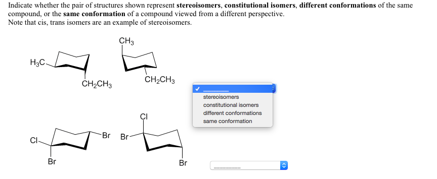 Solved Indicate whether the pair of structures shown | Chegg.com