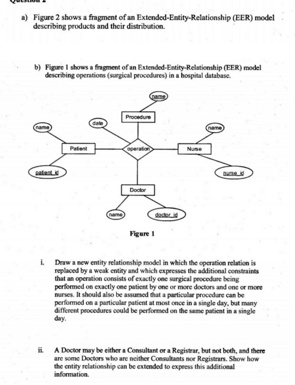 Solved Figure 2 shows a fragment of an | Chegg.com