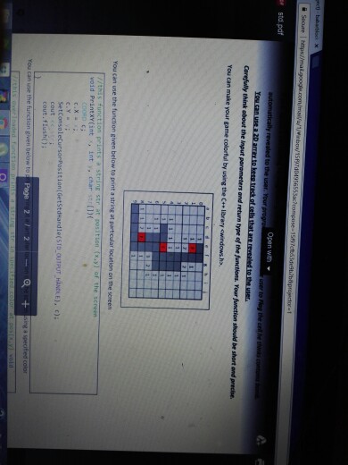 Solved you will puzzle game. In this game, the user has to | Chegg.com