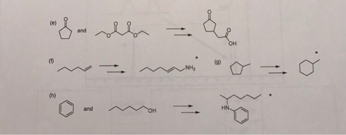 Solved Design an effective synthesis for each of the | Chegg.com