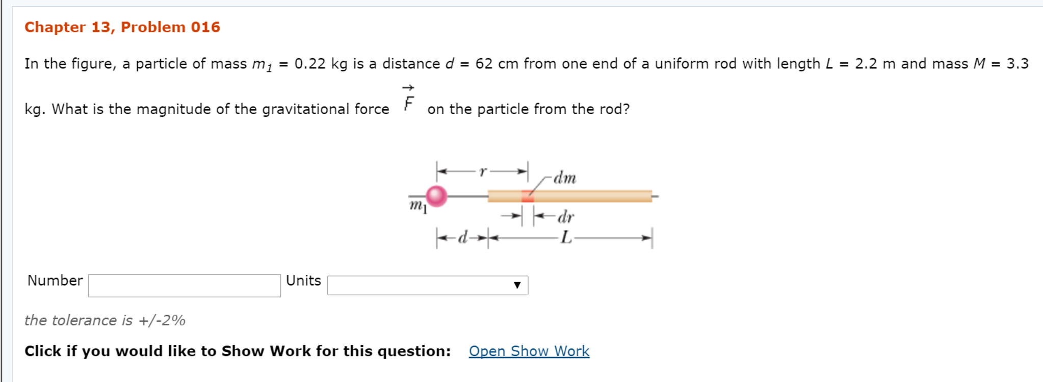 Solved In the figure, a particle of mass m_1 = 0.22 kg is a | Chegg.com