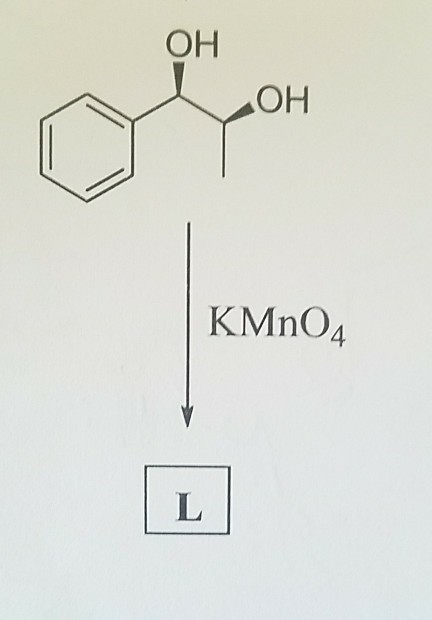Solved OH OH KMnO4 | Chegg.com