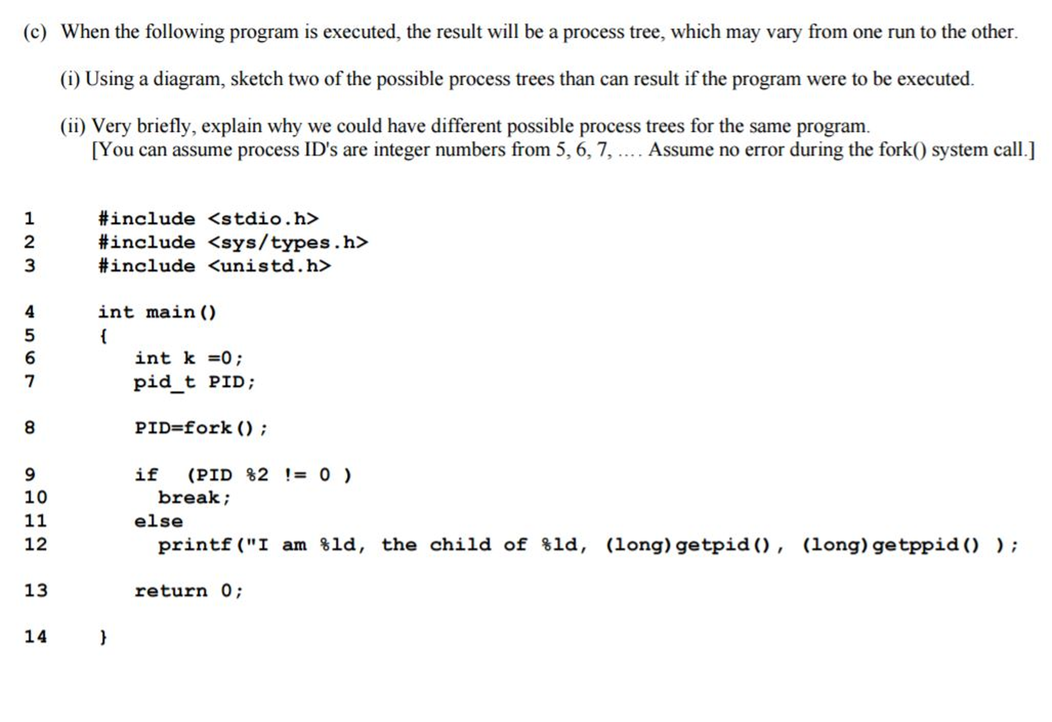 When the following program is executed, the result | Chegg.com
