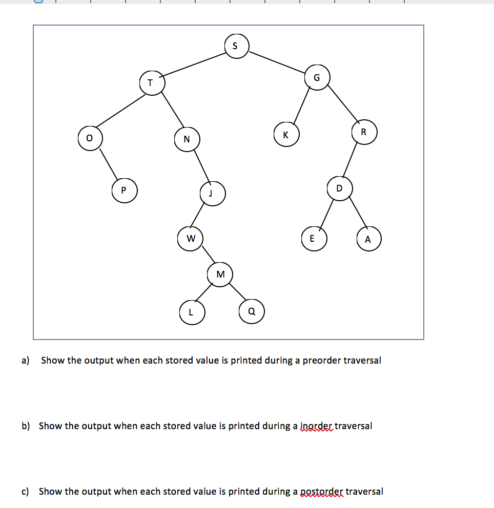 Show the output when each stored value is pFind | Chegg.com