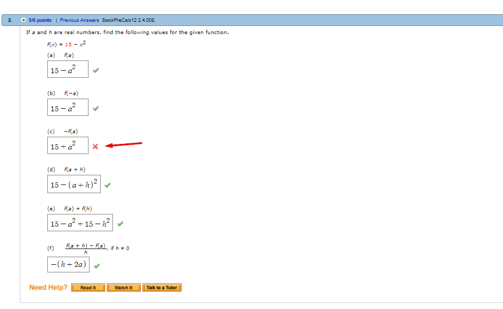 Solved 2. 5/6 points | Previous Answers SwokPreCalc12 | Chegg.com Solved 2. 5/6 points | Previous Answers SwokPreCalc12 | Chegg.com