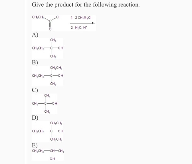 Solved Give the name of the structure. CHCH,CH,CH OCH2CH O | Chegg.com