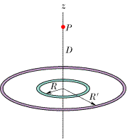 Solved The figure shows two concentric rings, of radii R and | Chegg.com