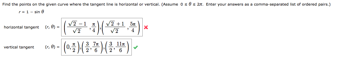 Ligia Marstaller: Find The Points On The Given Curve Where The Tangent Line Is Horizontal Or ...