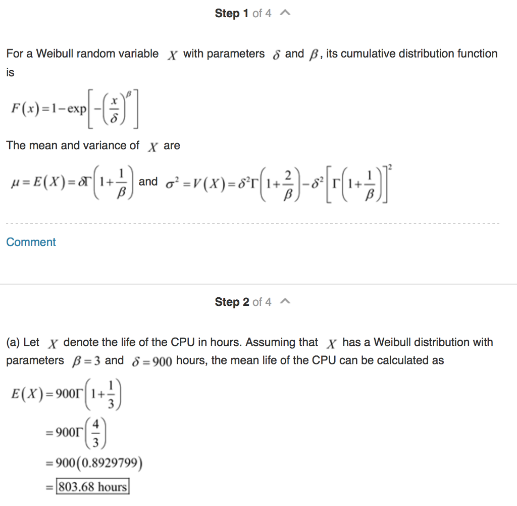 solved-step-1-of-4-for-a-weibull-random-variable-x-with-chegg