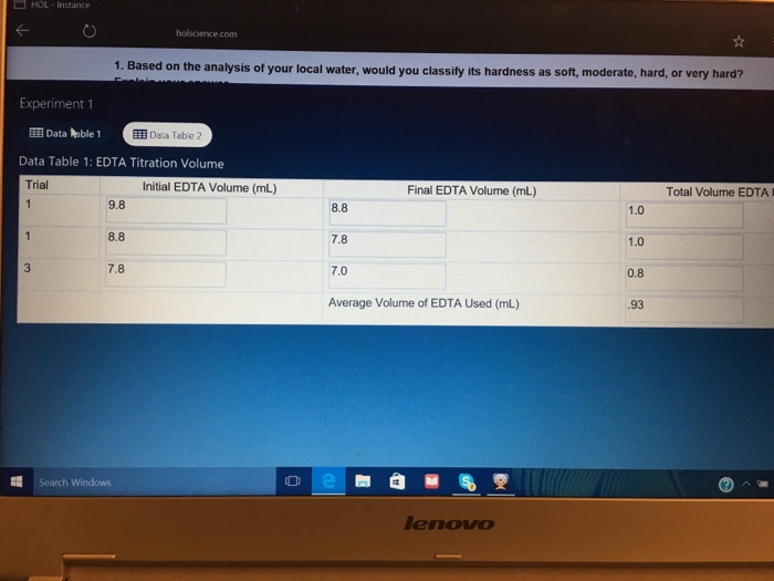 Solved HOL Instance holscience.com 1. Based on the analysis | Chegg.com