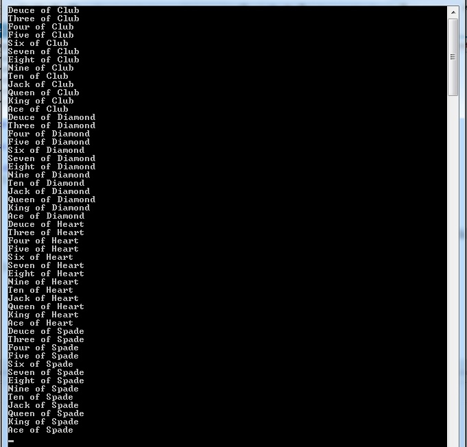 Solved C# Console The project is to build a card game. | Chegg.com