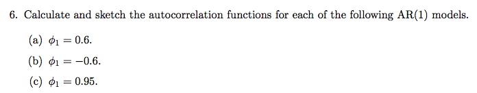 Solved 6. Calculate and sketch the autocorrelation functions | Chegg.com Solved 6. Calculate and sketch the autocorrelation functions | Chegg.com