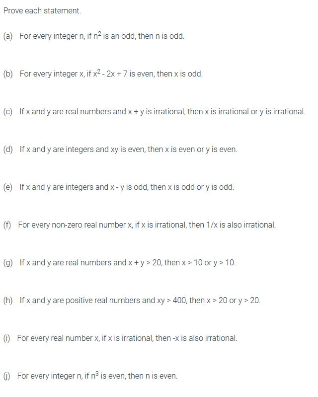 Solved Prove each statement. (a) For every integer n, if n2 | Chegg.com Solved Prove each statement. (a) For every integer n, if n2 | Chegg.com