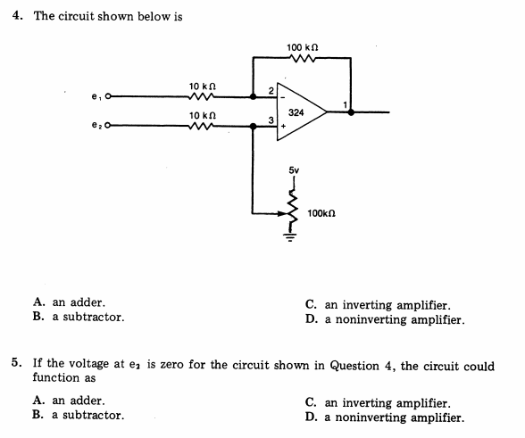 Solved The circuit shown below is an adder. a subtractor. | Chegg.com