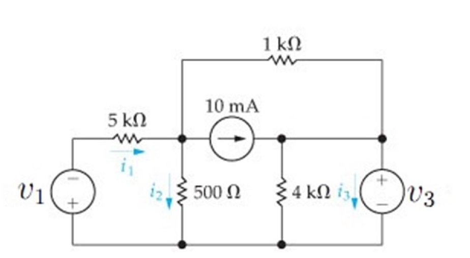 Solved Use mesh-current method to find branch currents i1, | Chegg.com Solved Use mesh-current method to find branch currents i1, | Chegg.com