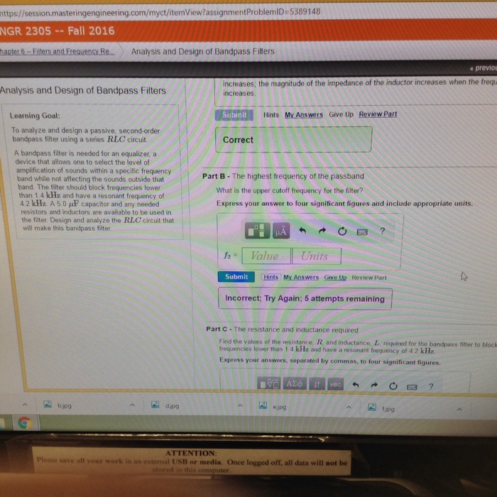 Solved To analyze and design a passive, second-order | Chegg.com