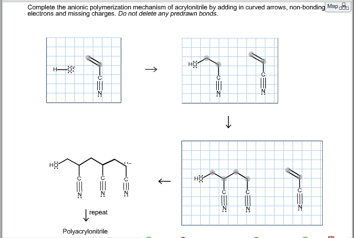 Solved Complete the anionic polymerization mechanism of | Chegg.com