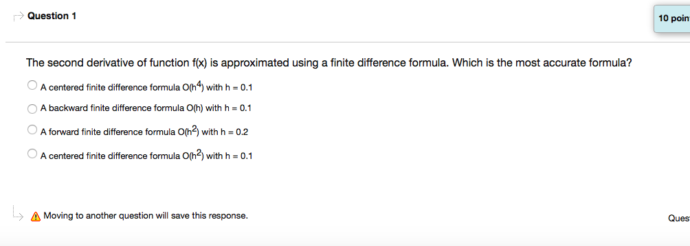 Solved The second derivative of function f(x) is | Chegg.com