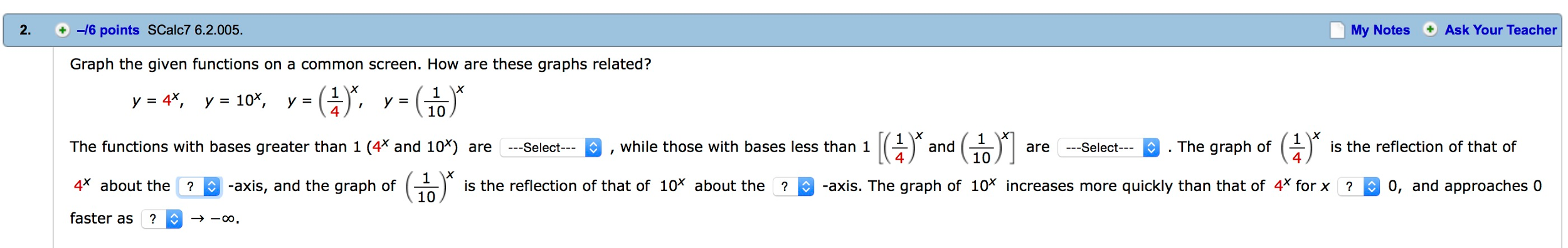 Solved Graph the given functions on a common screen. How are | Chegg.com