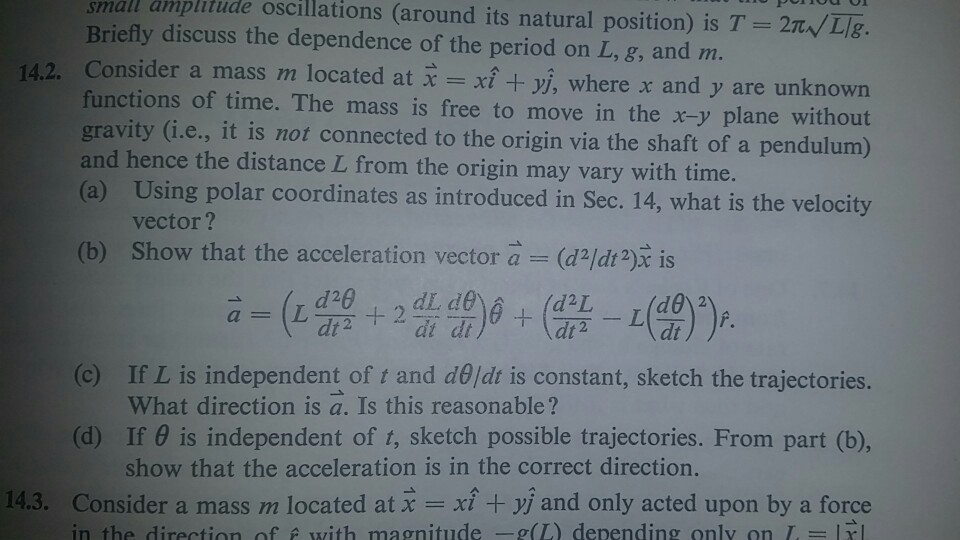 Solved class: Mathematical Modeling I need problem 14.3 a | Chegg.com