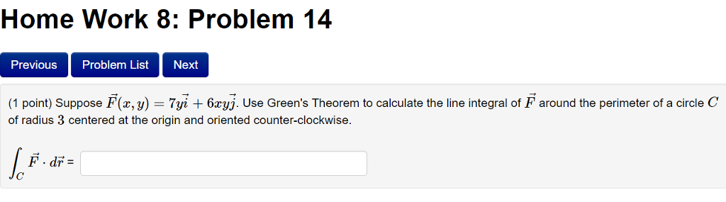 Solved Suppose F^vector(x, y) = 7yi^vector + 6xyj^vector. | Chegg.com