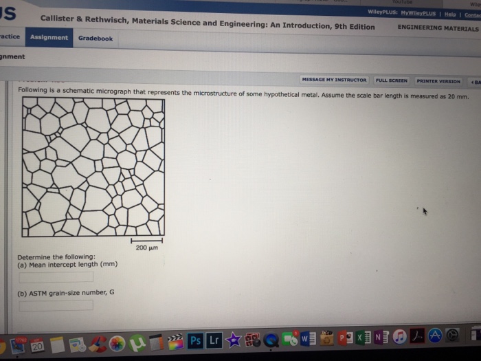 Solved Following is a schematic micrograph that represents | Chegg.com