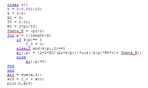 Solved Modify the above code to generate a triangular wave | Chegg.com