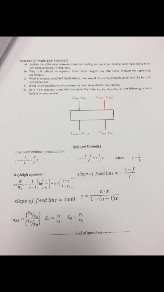 Solved Explain the difference between maximum boiling and | Chegg.com
