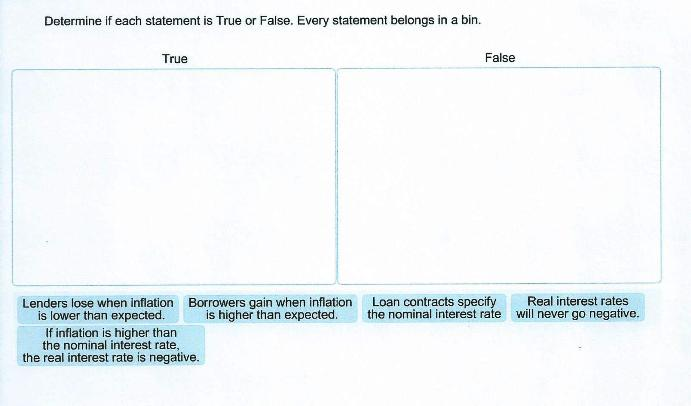 Solved Determine if each statement is True or False. Every | Chegg.com