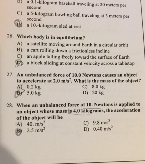 Solved Numbers 26 & 28 have the correct answer, but I | Chegg.com