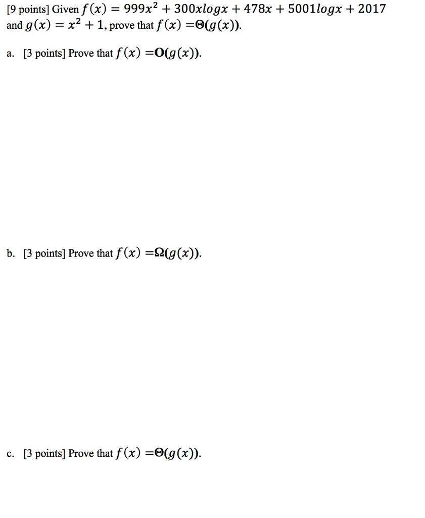Solved 5 points] Given the following statements, mark those | Chegg.com
