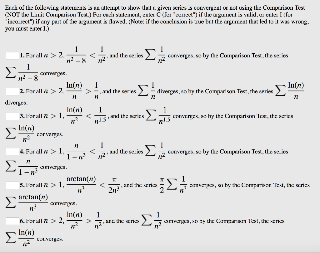 Solved Each of the following statements is an attempt to | Chegg.com
