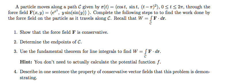 Solved A particle moves along a path given by r(t) = (cos t, | Chegg.com