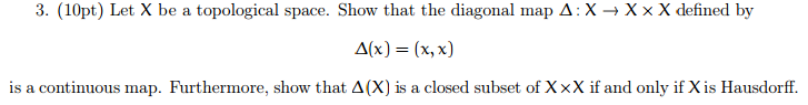 Solved Please help me with my topology math question. Please | Chegg.com