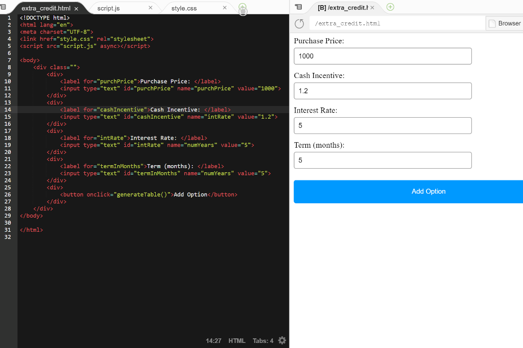 Solved I need to change my code so that it generates a | Chegg.com