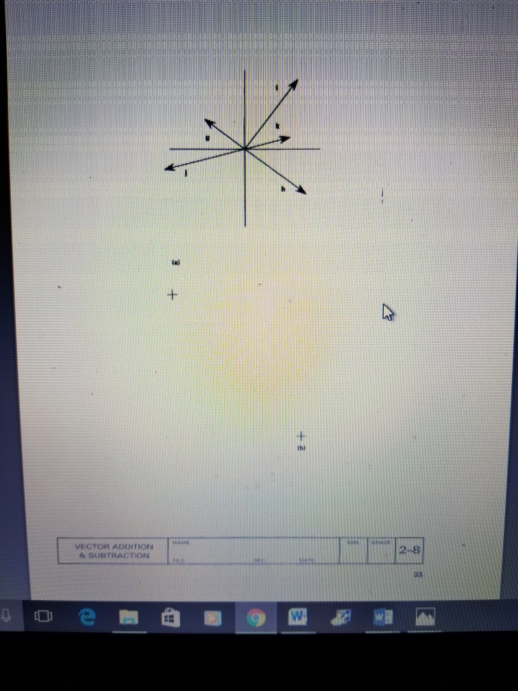 Solved Vector Addition and Subtraction Problem Sheet 2-3 , | Chegg.com