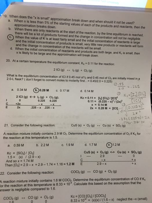 Solved and the change in concentration of the reactants will | Chegg.com