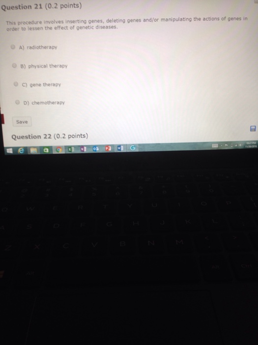 Solved This procedure involves inserting genes, deleting | Chegg.com